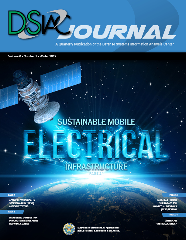 Winter 2019: Volume 6 Number 1 - DSIAC