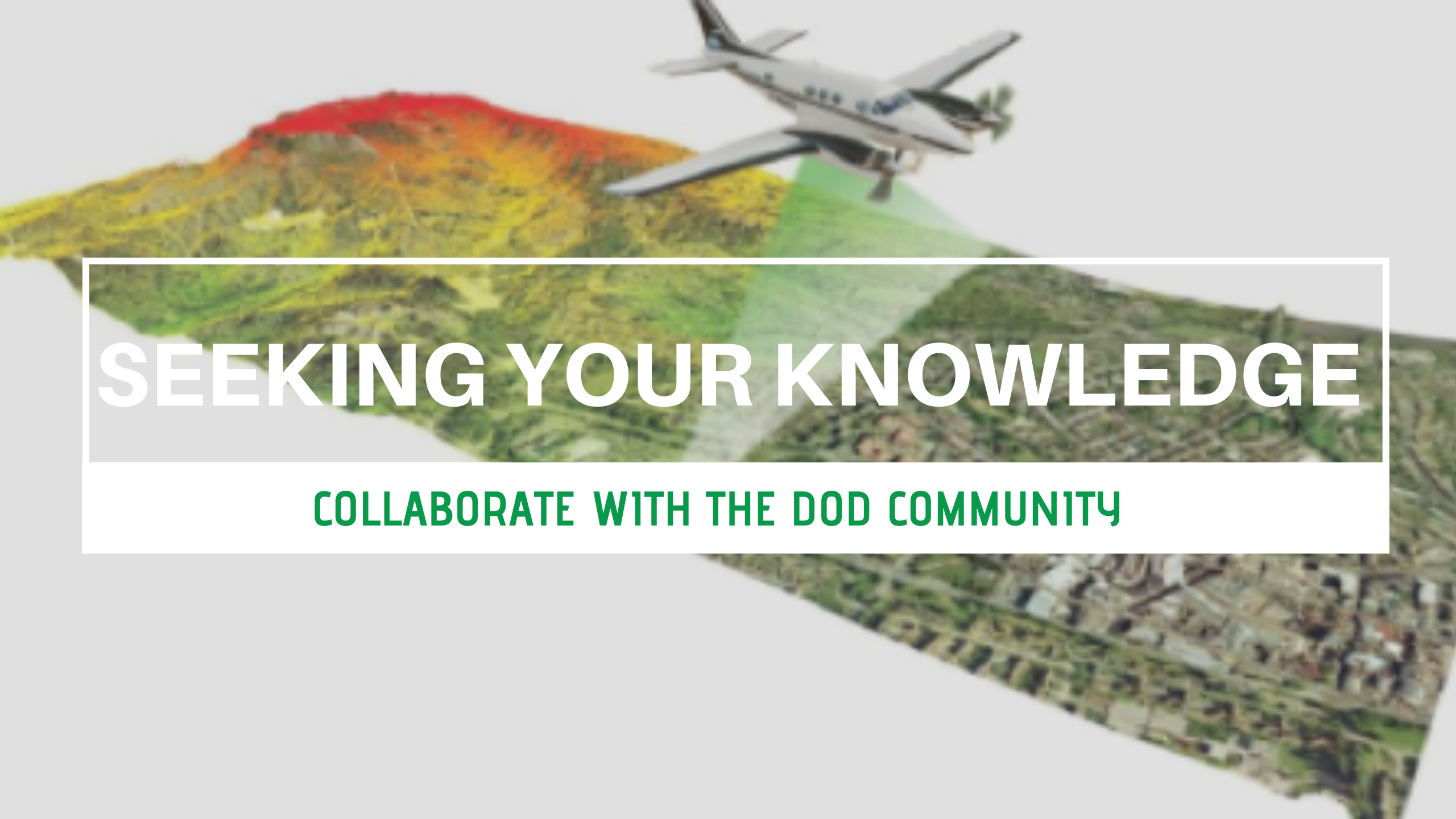 What sensor technologies are available or are being researched to detect large, man-made objects ...